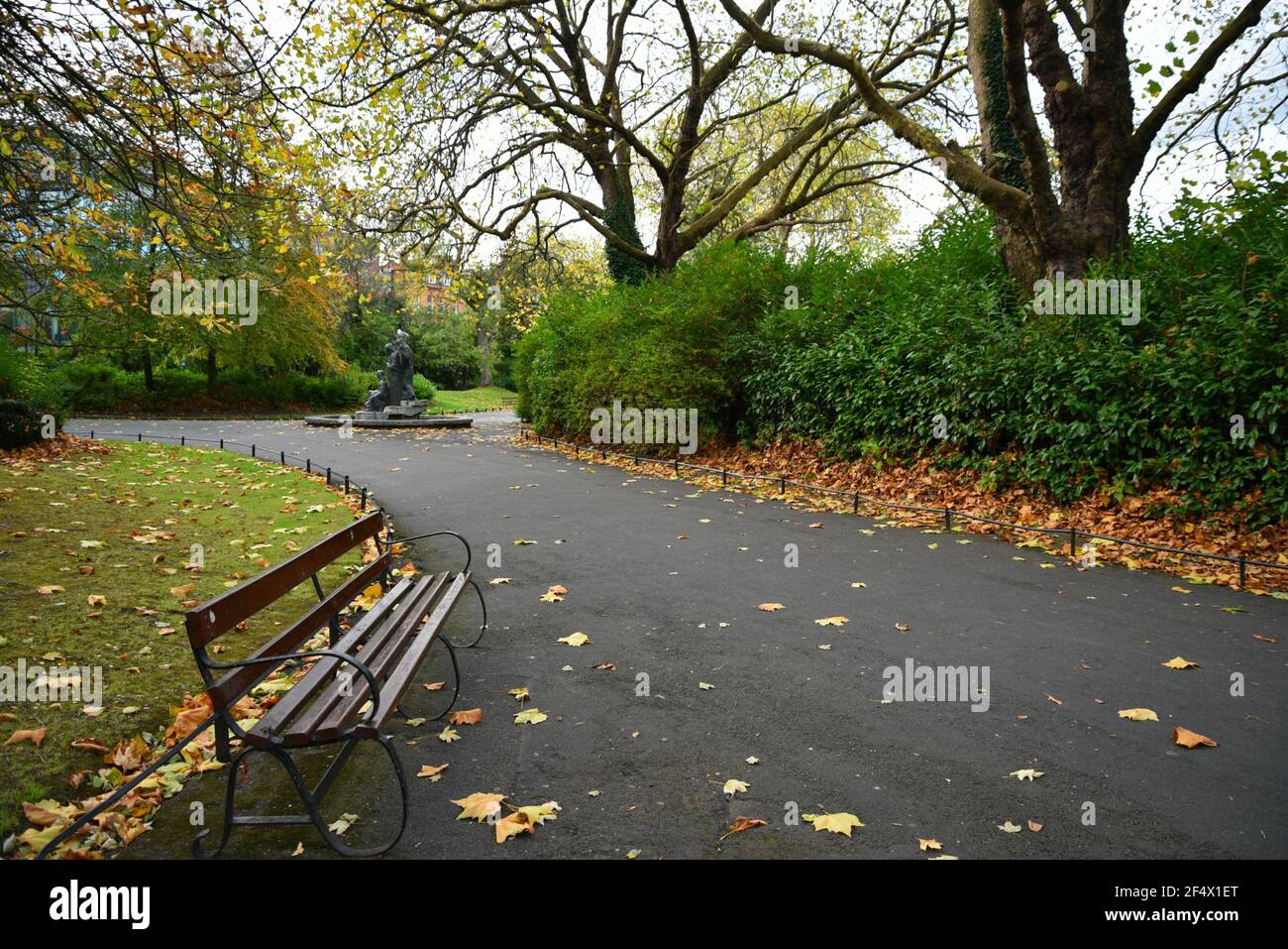 Autumn landscape at Phoenix Park in Dublin, Ireland Stock Photo - Alamy