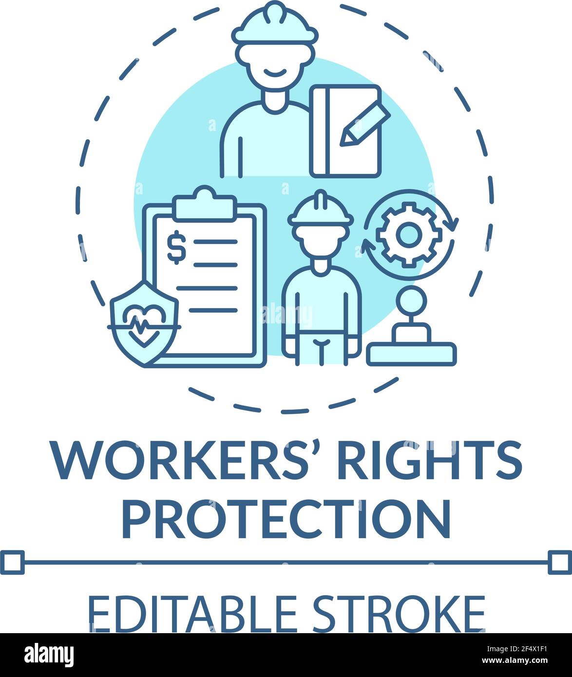 Charity workers Stock Vector Images - Alamy