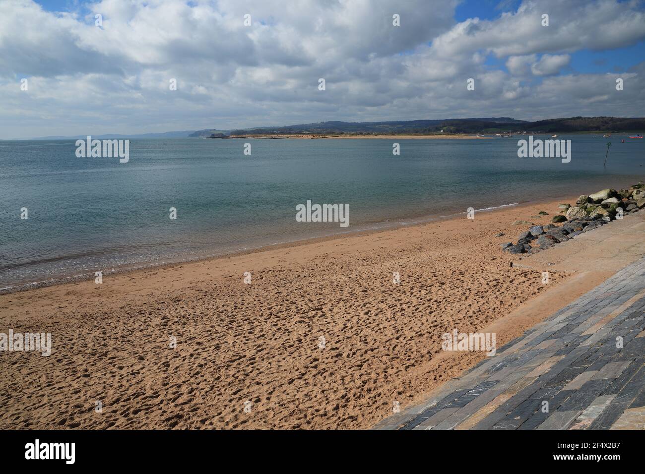 Exmouth beach east devon uk hi-res stock photography and images - Alamy