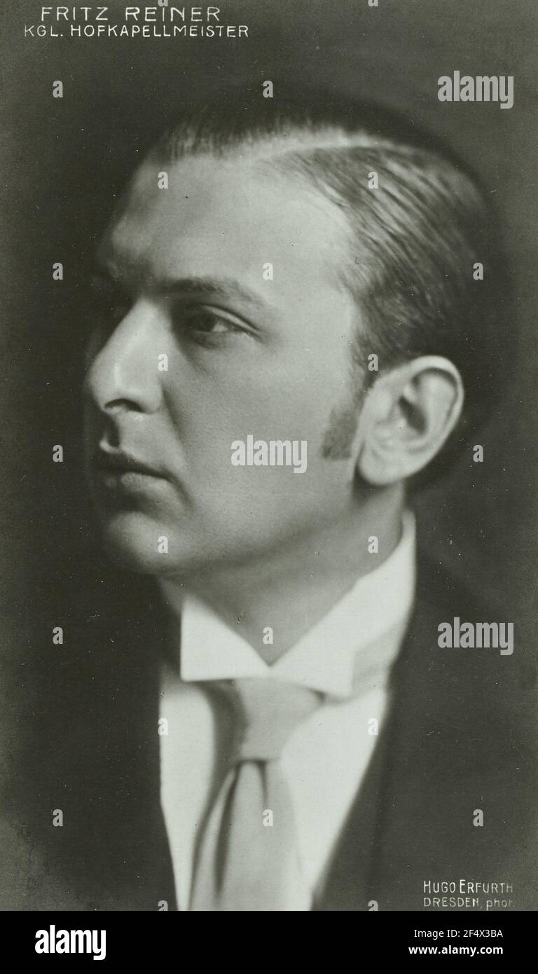 Portrait of Fritz Reiner Stock Photo - Alamy