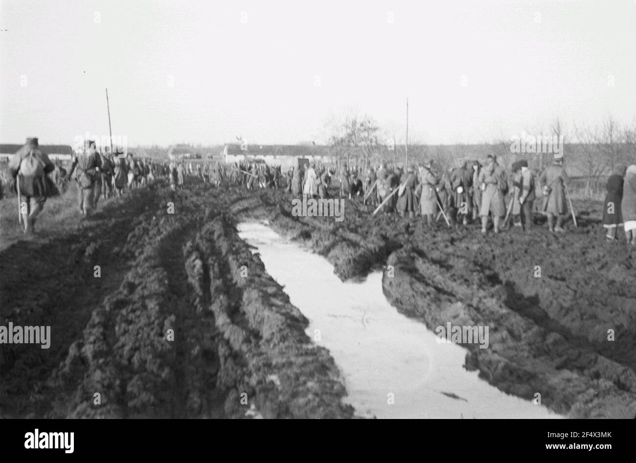 Second World War. Front pictures. Russia. Relatives of the German ...