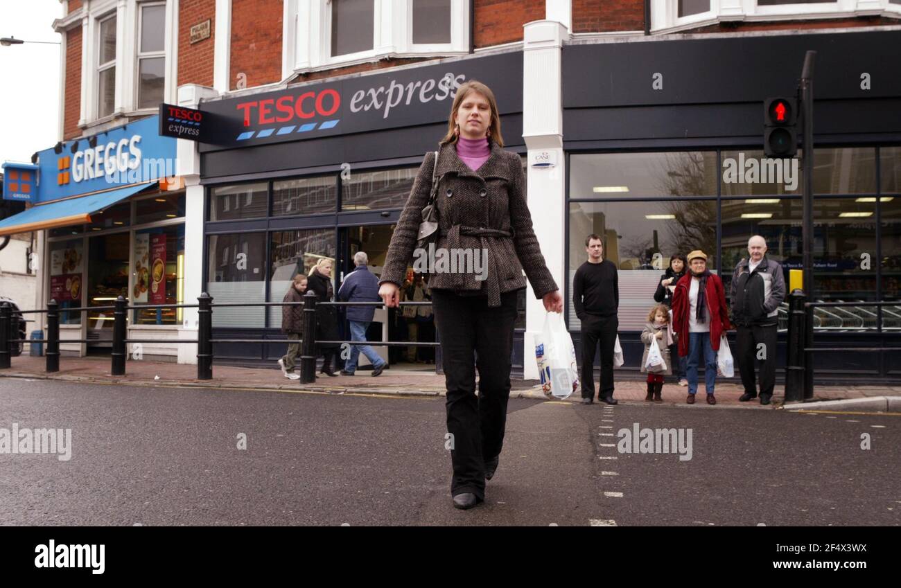 Kate Austin who is giving up supermarkets for Lent. pic David Sandison ...