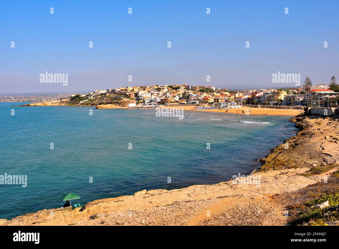Sicily sampieri beach hi-res stock photography and images - Alamy