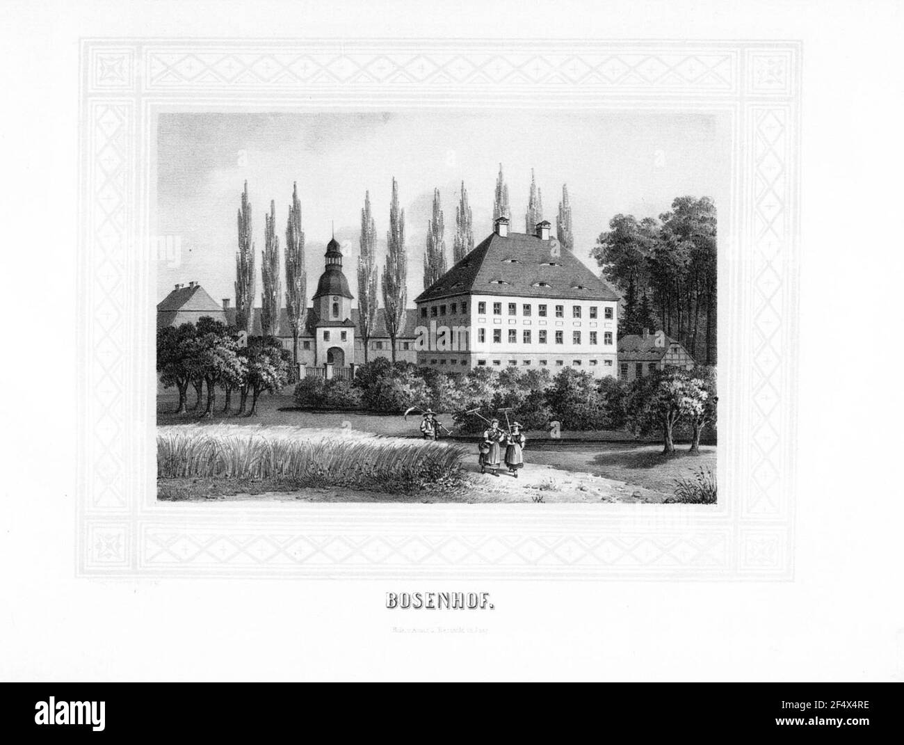 German farm building Cut Out Stock Images & Pictures - Alamy