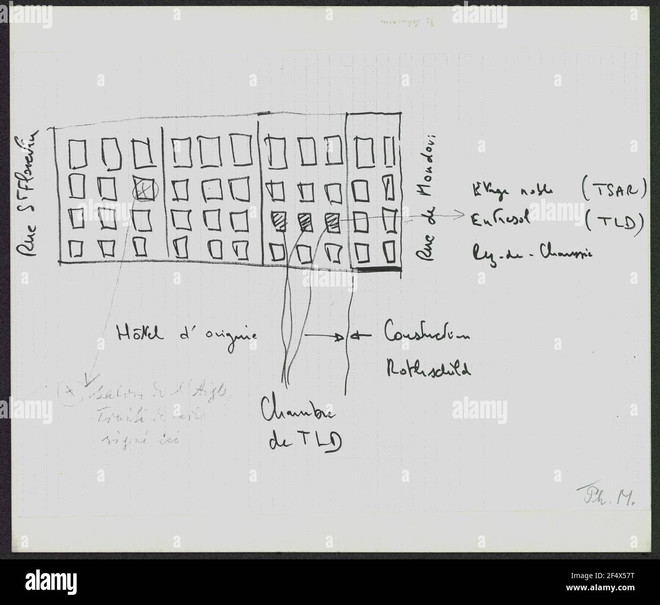 Residential house Talleyrands Stock Photo - Alamy