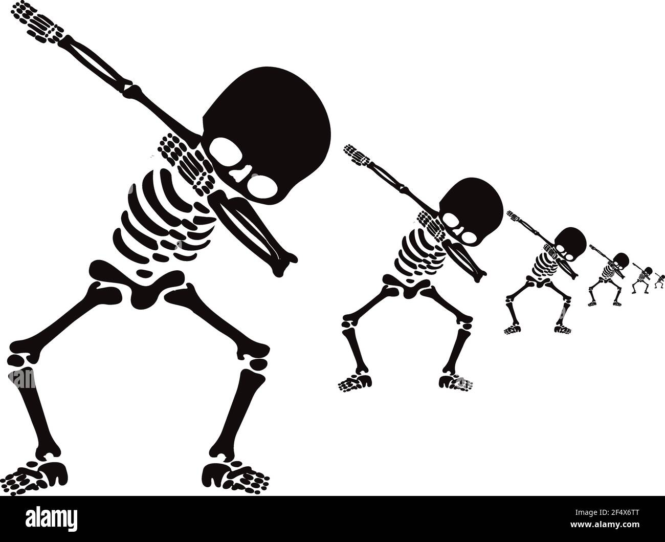 Funny skelton Stock Vector Images - Alamy