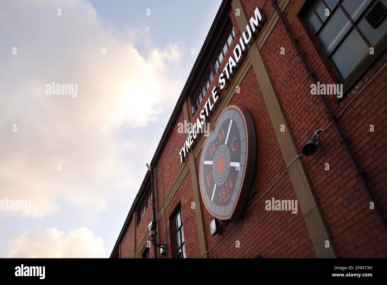 Hearts of Midlothian Football Club.....Tynecastle stadium and the area ...
