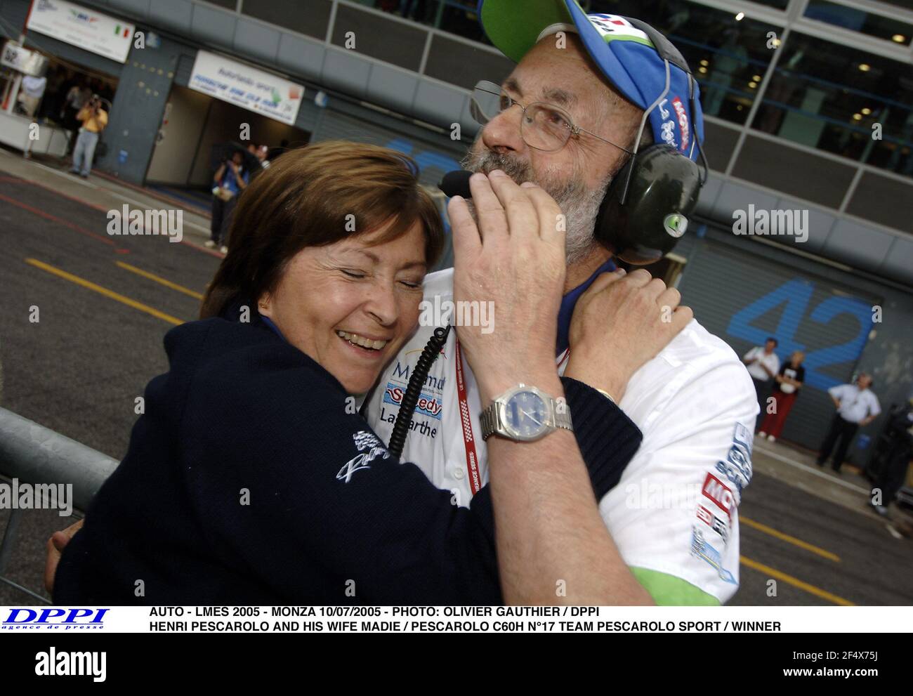 AUTO - LMES 2005 - MONZA 10/07/2005 - PHOTO: OLIVIER GAUTHIER / DPPI HENRI PESCAROLO AND HIS ...