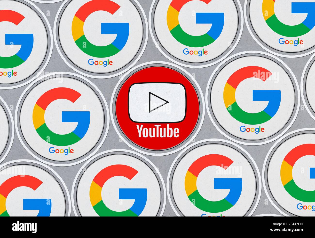 Youtube, Youtube Icon, 3d Render Photo Stock Photo - Alamy