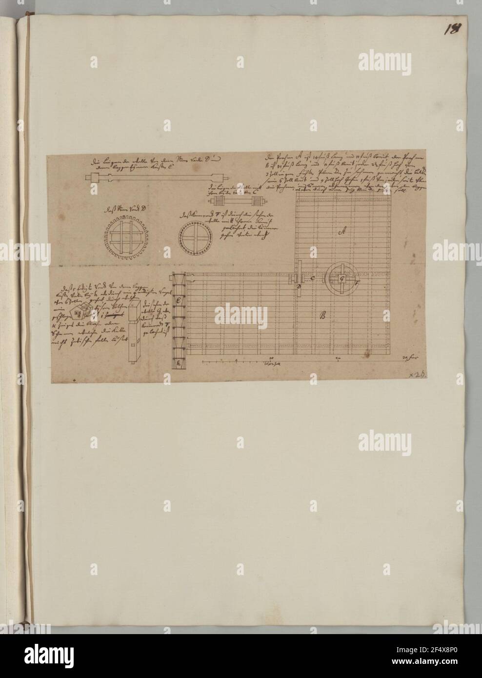 Bagger ship, construction drawings, details Stock Photo - Alamy