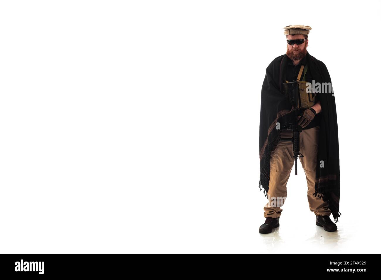 man in military outfit CIA agent, which is similar to the clothing of a ...