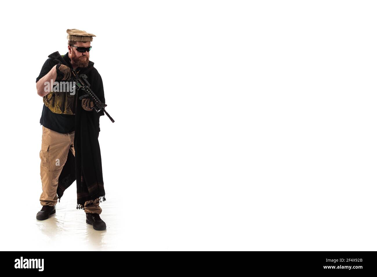 man in military outfit CIA agent, which is similar to the clothing of a ...