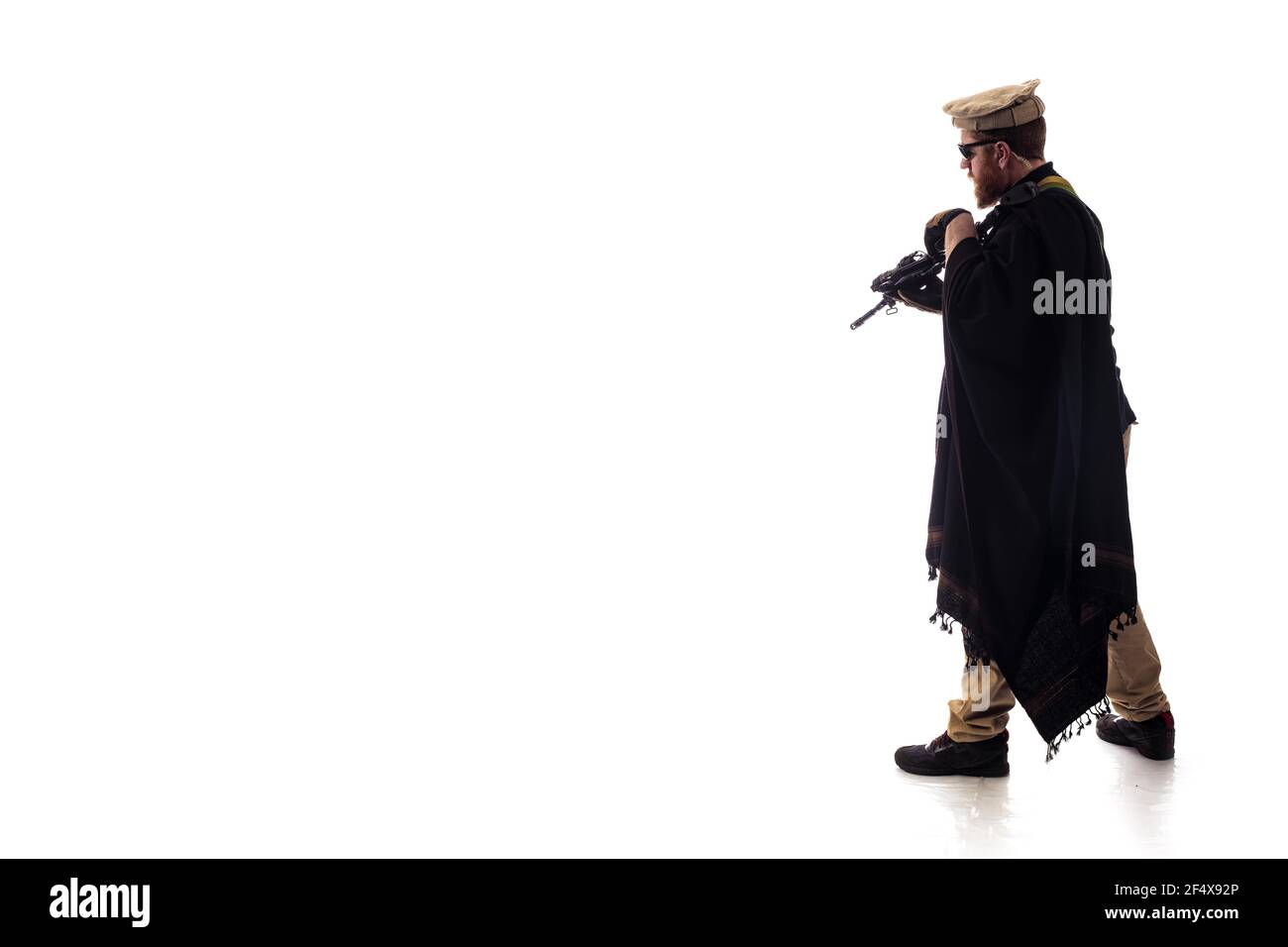 man in military outfit CIA agent, which is similar to the clothing of a ...