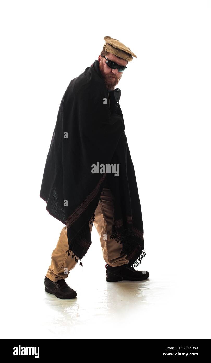 man in military outfit CIA agent, which is similar to the clothing of a ...