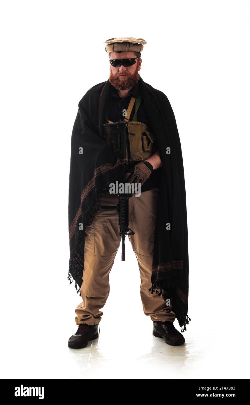 man in military outfit CIA agent, which is similar to the clothing of a ...