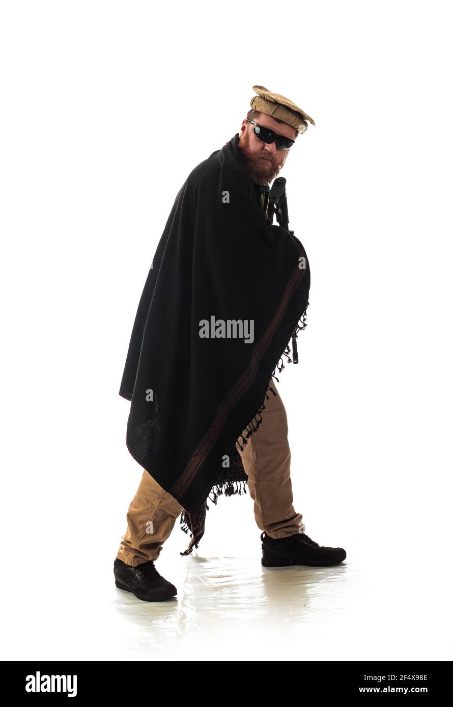 man in military outfit CIA agent, which is similar to the clothing of a ...