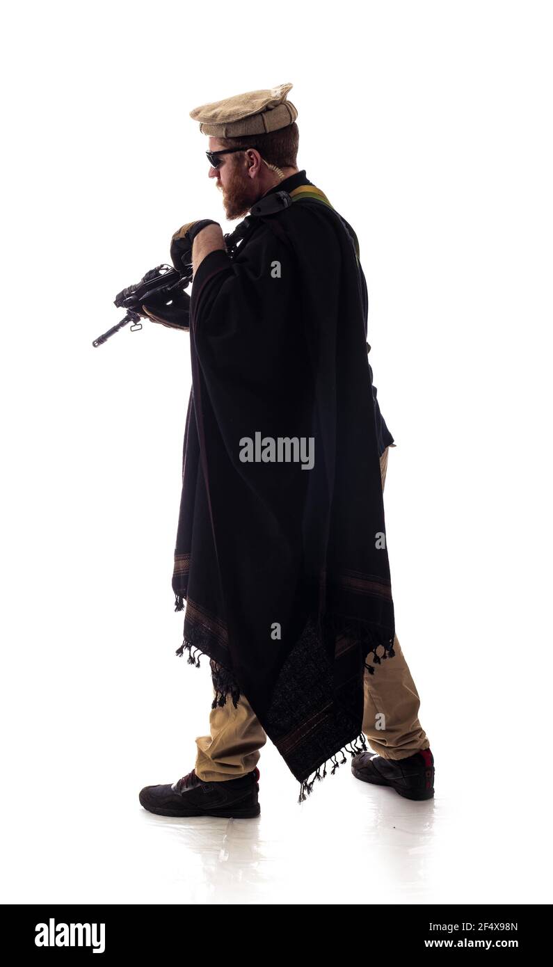 man in military outfit CIA agent, which is similar to the clothing of a ...