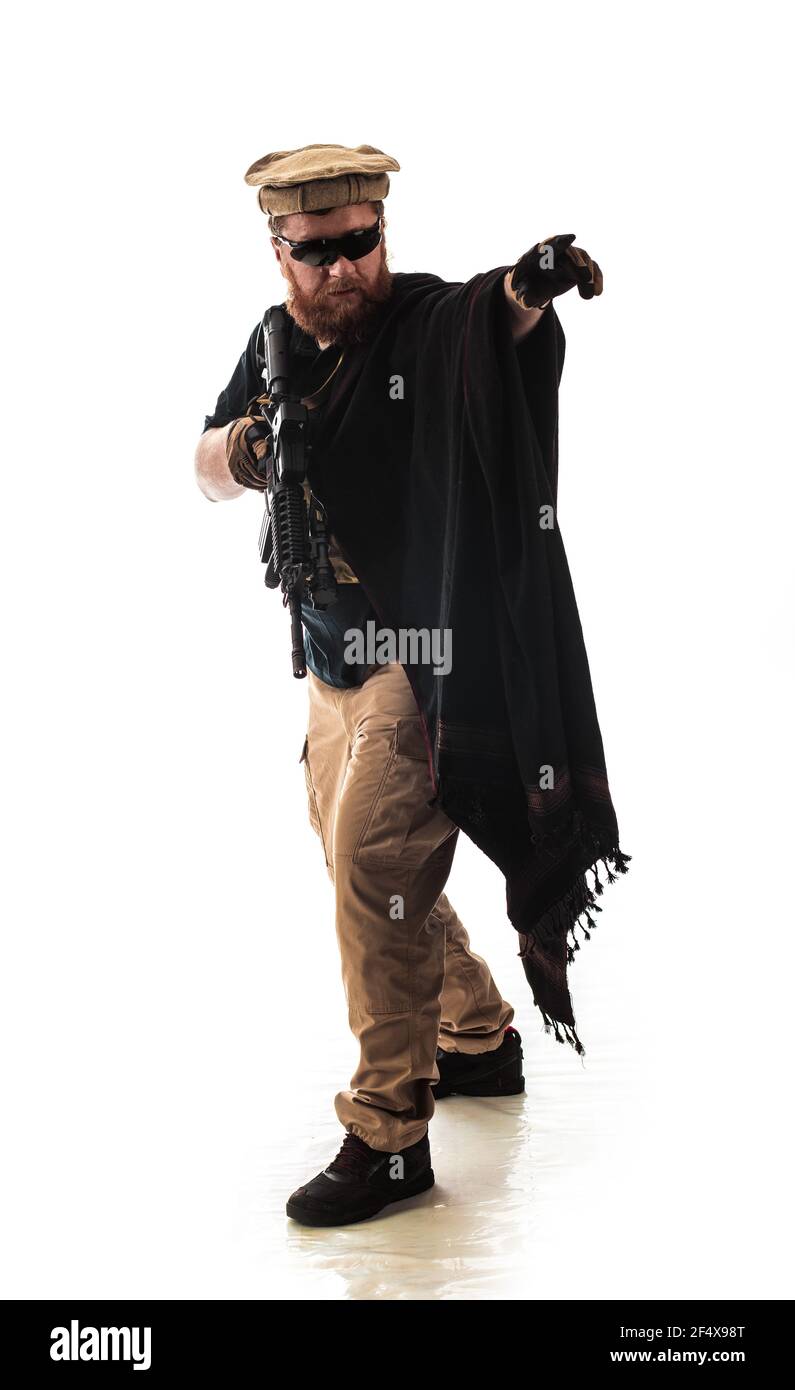 man in military outfit CIA agent, which is similar to the clothing of a ...