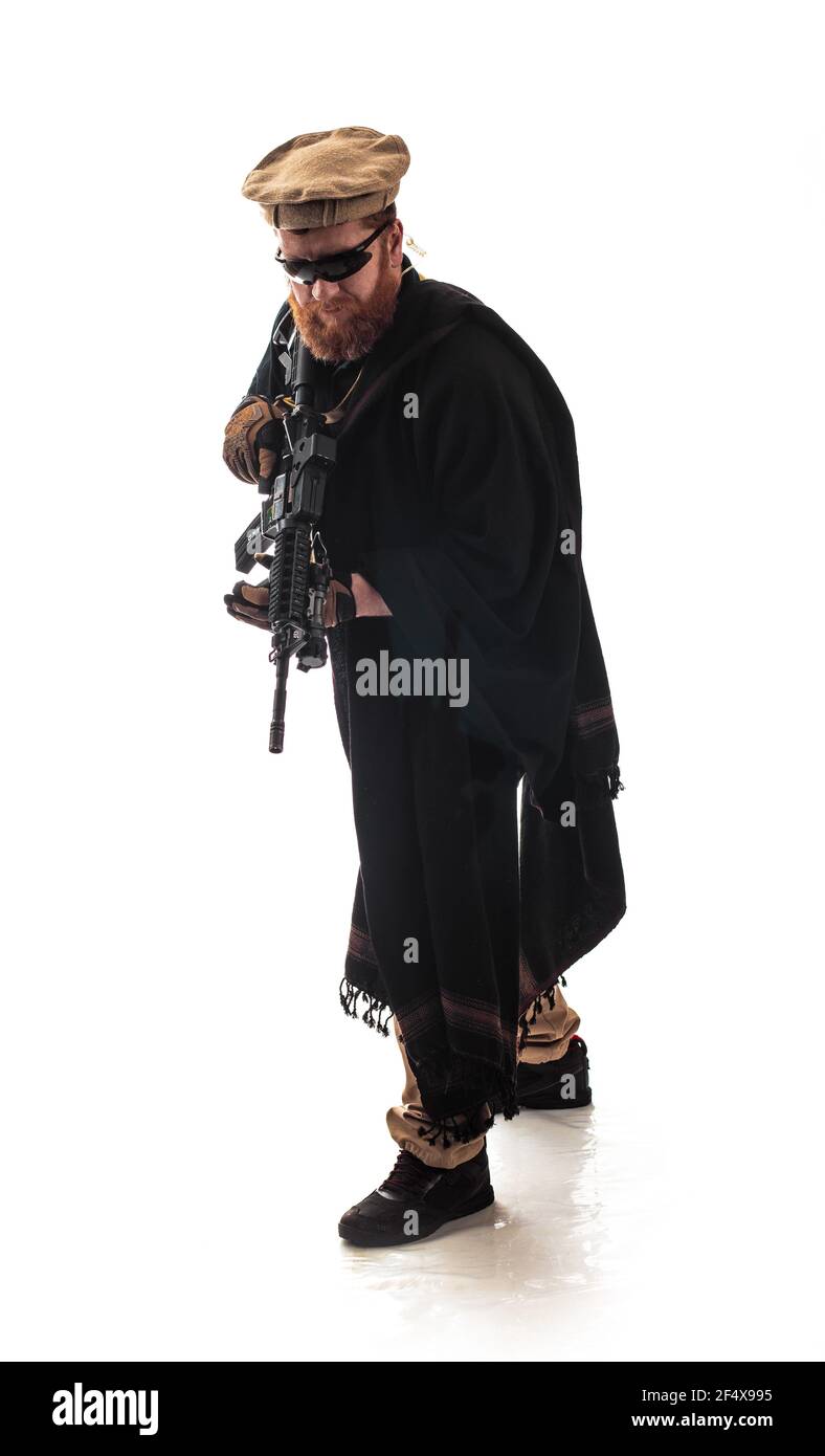 man in military outfit CIA agent, which is similar to the clothing of a ...