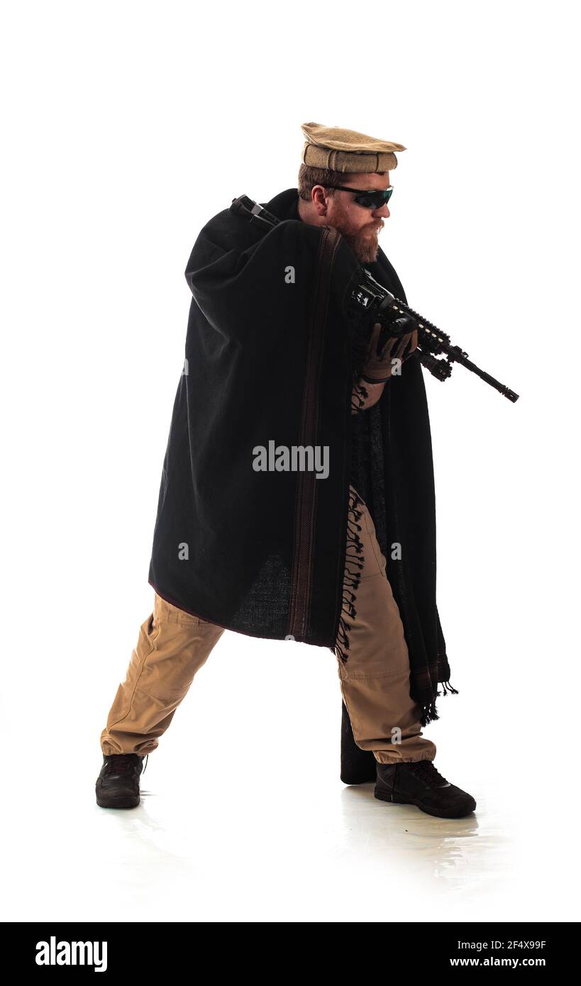 man in military outfit CIA agent, which is similar to the clothing of a ...