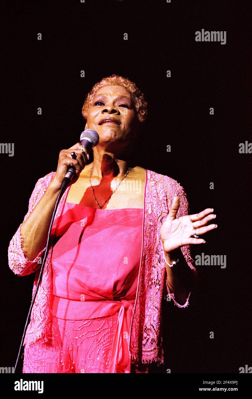 Dionne Warwick in concert at The Ocean in Hackney, London, UK. 30th ...