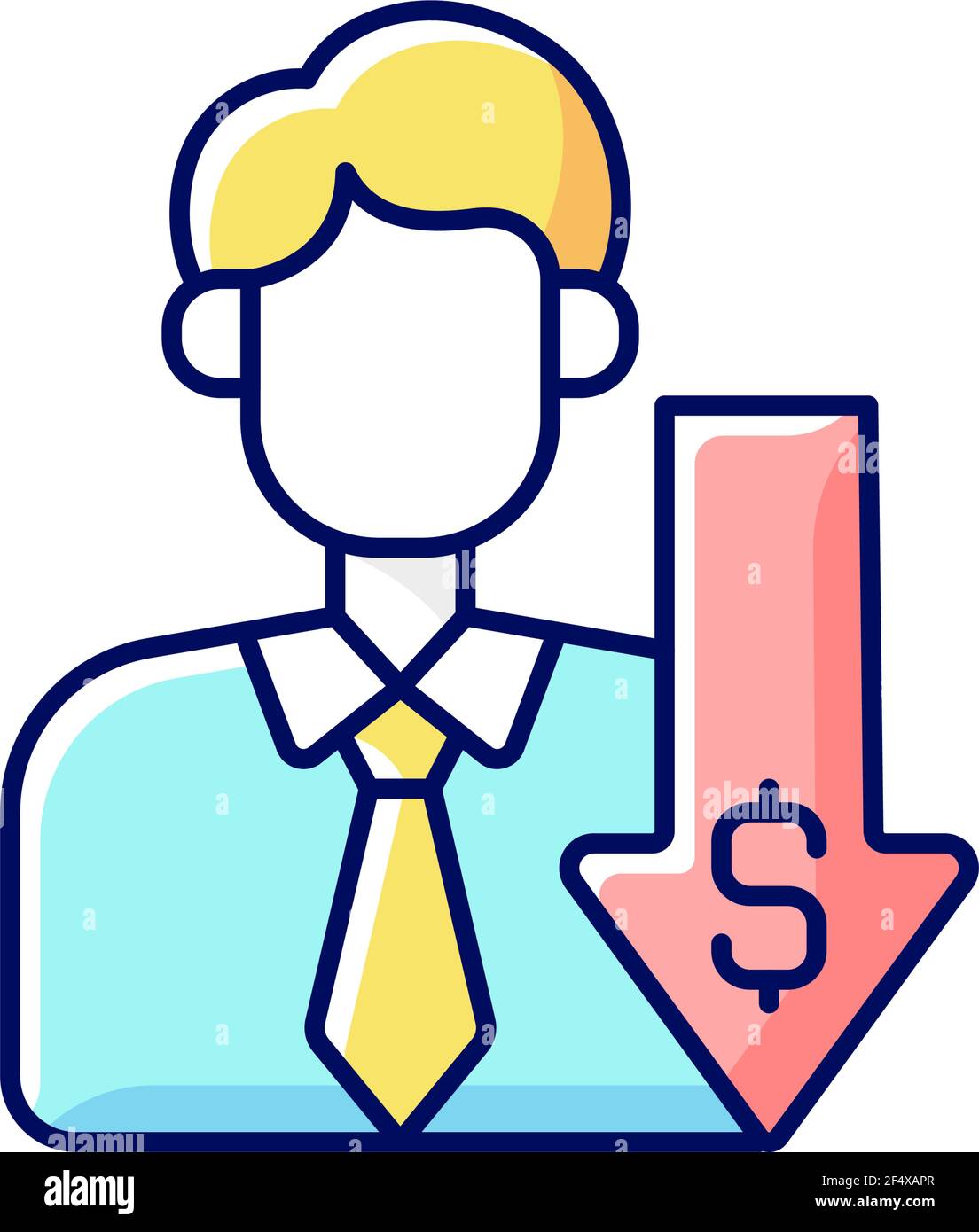 Reduce commission Stock Vector Images - Alamy