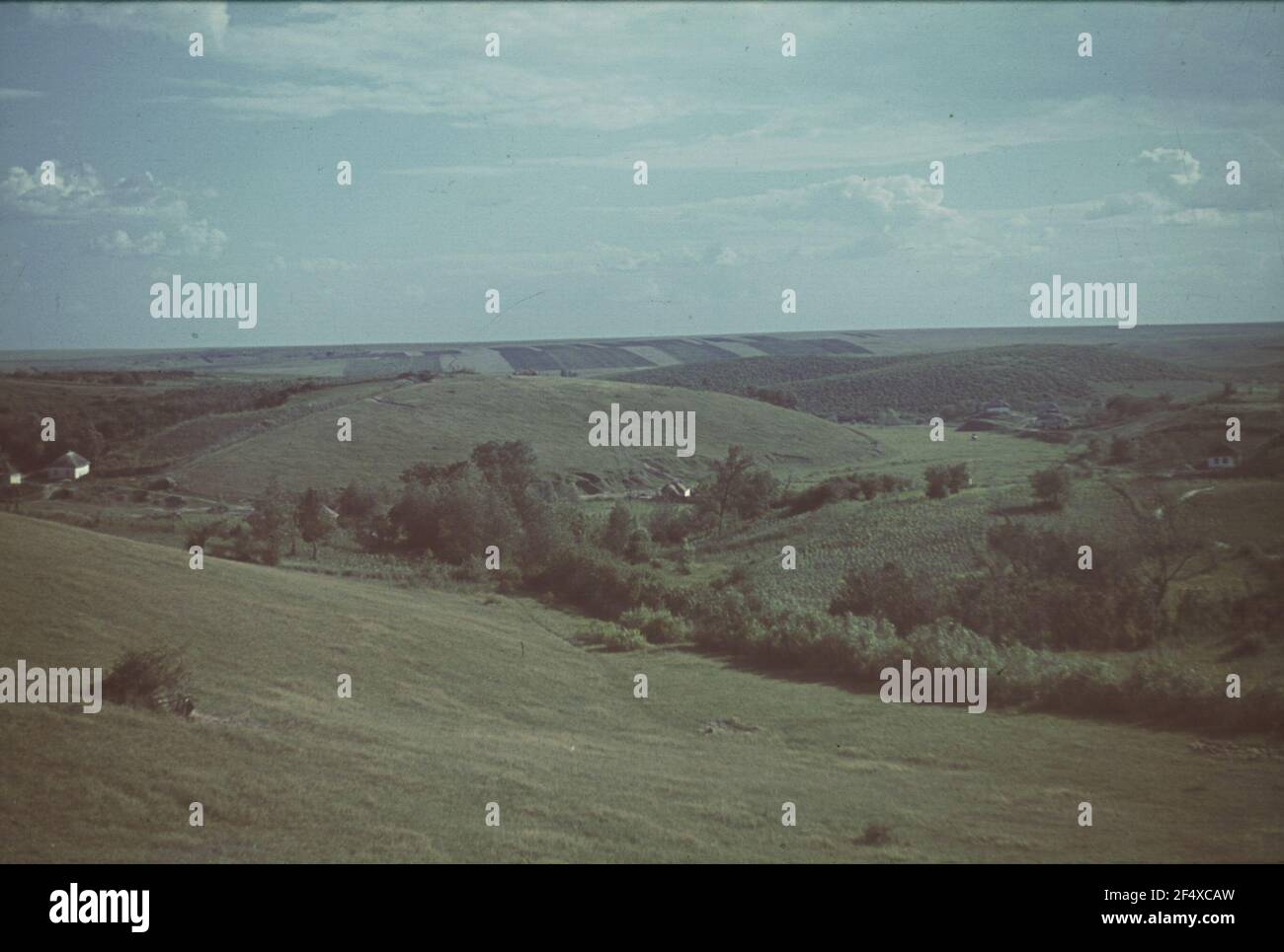 Second World War. Soviet Union. For quartering (probably in Ukraine ...