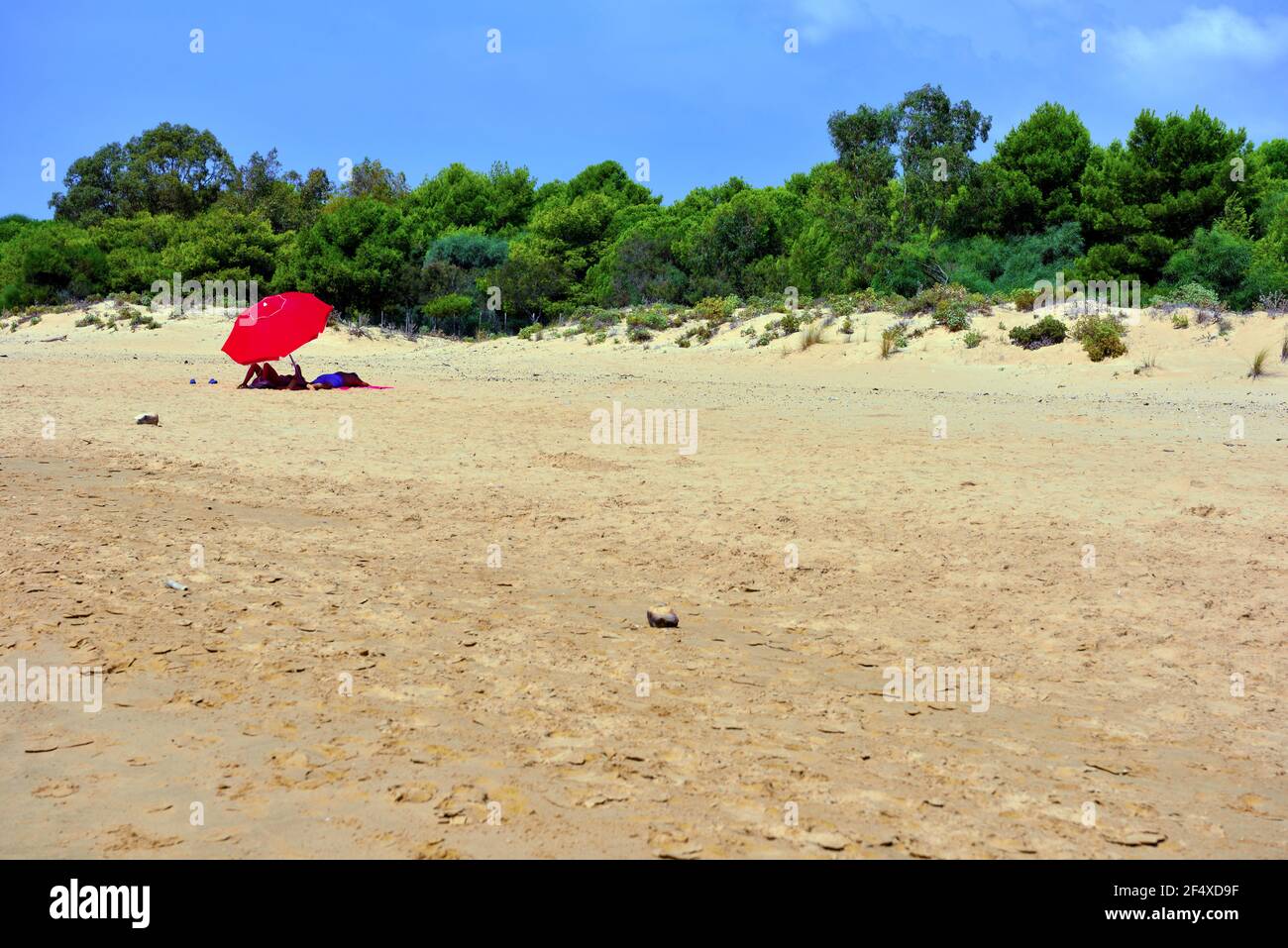 sampieri beach Ragusa Sicily Italy Stock Photo - Alamy