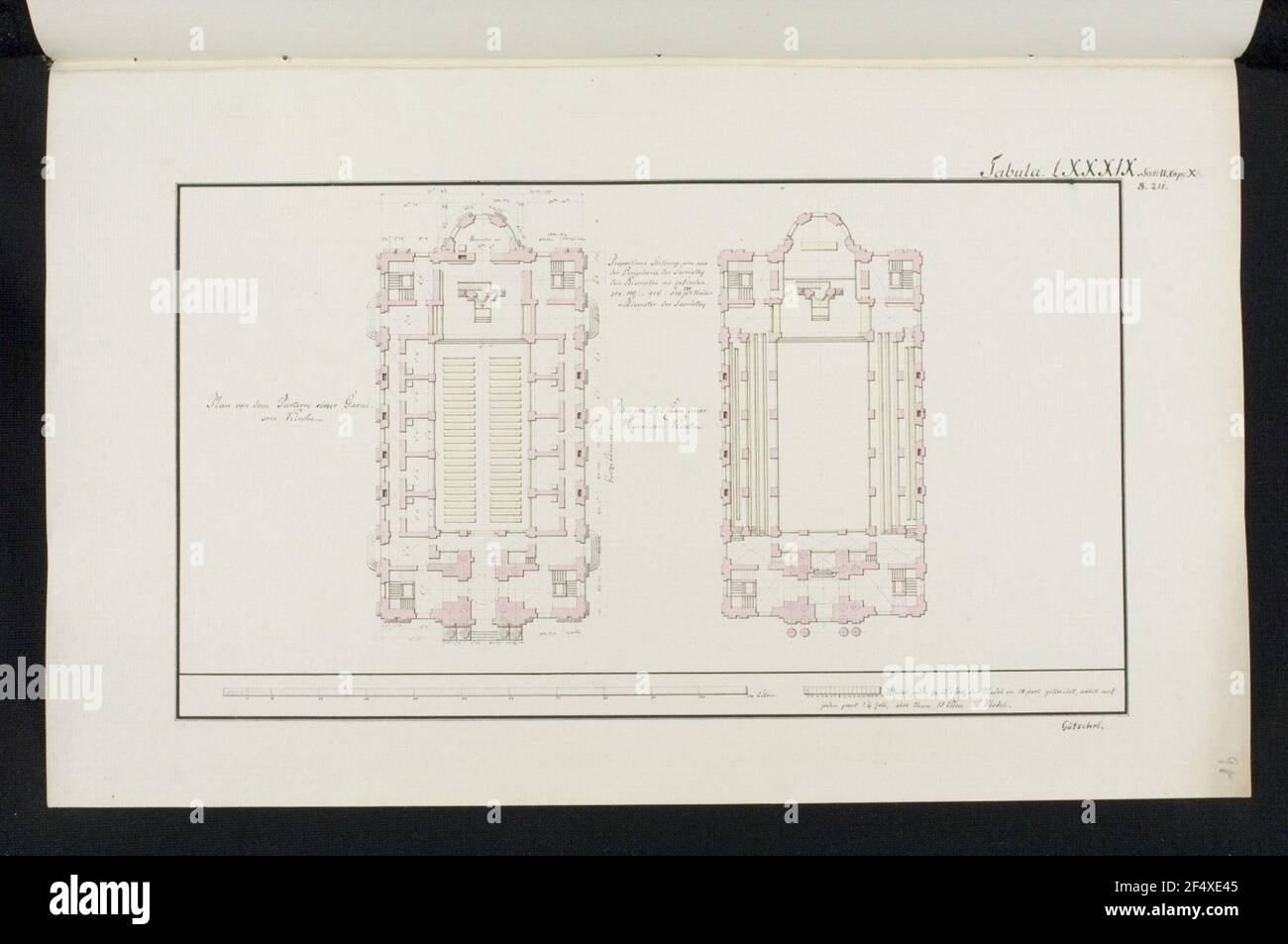 Church floor plans hi-res stock photography and images - Alamy