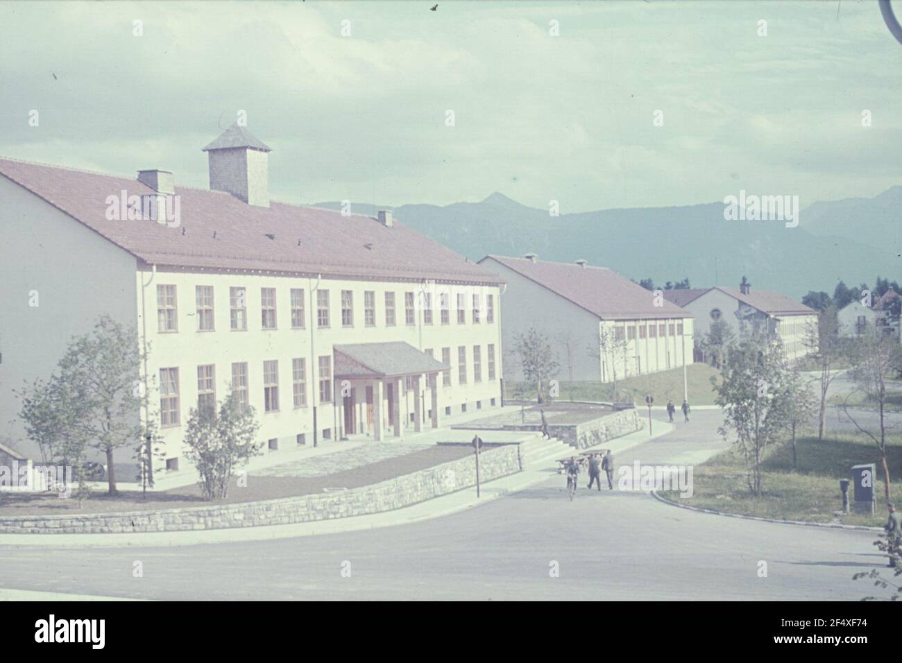 Germany. Barracks with different functional buildings Stock Photo - Alamy