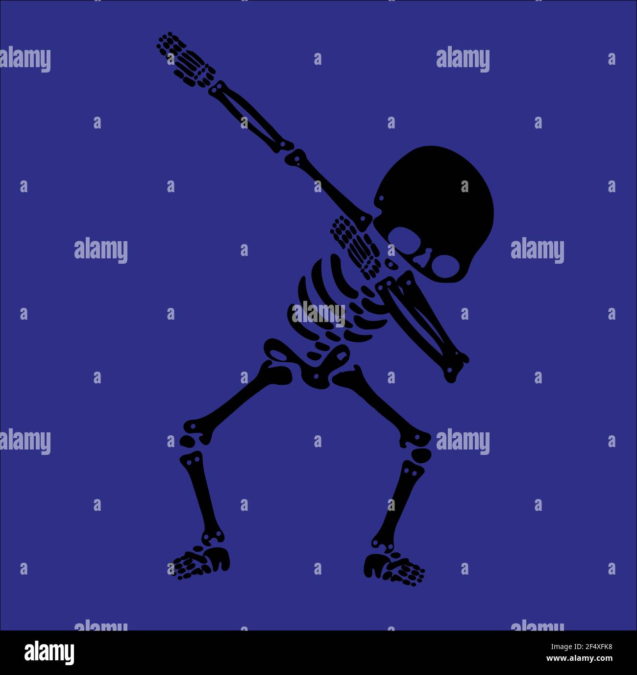Skeleton dab, A group of skeletons dabbing Stock Vector Image & Art - Alamy