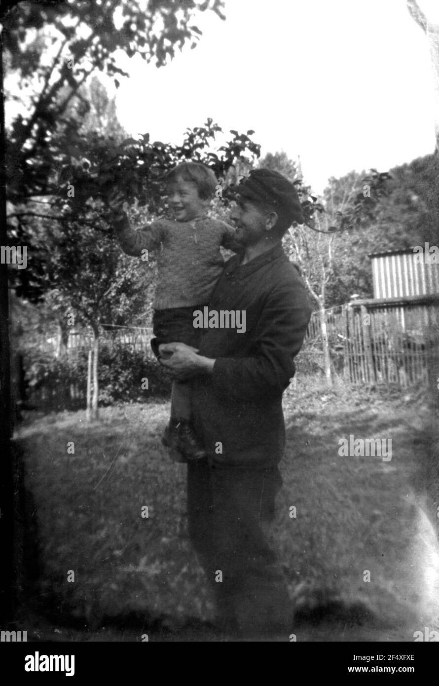 Their son arthur Black and White Stock Photos & Images - Alamy