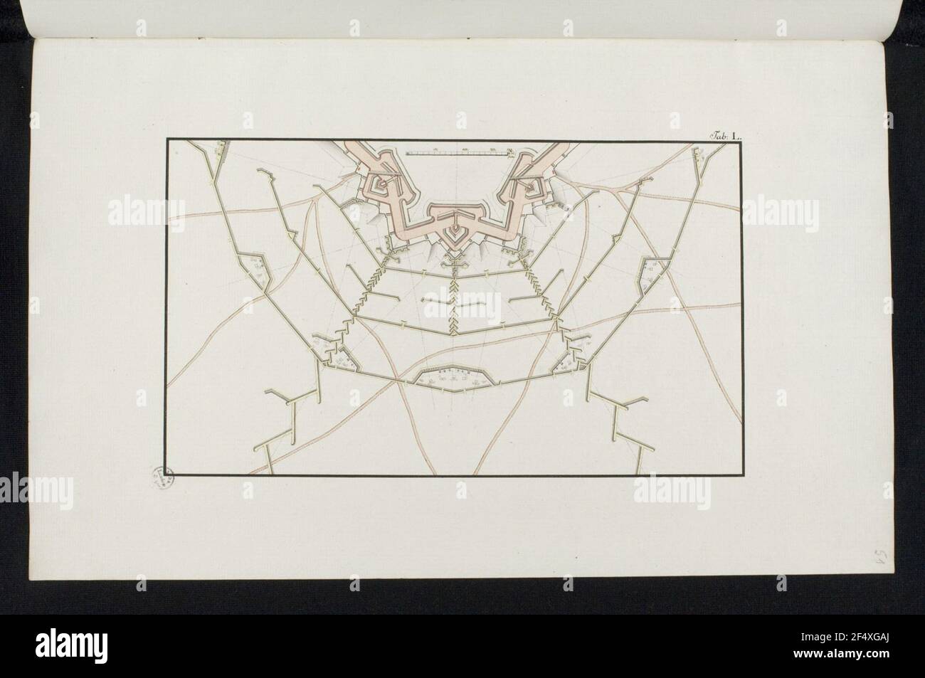 Fastening, ideal-typical map, field fasteners Stock Photo - Alamy