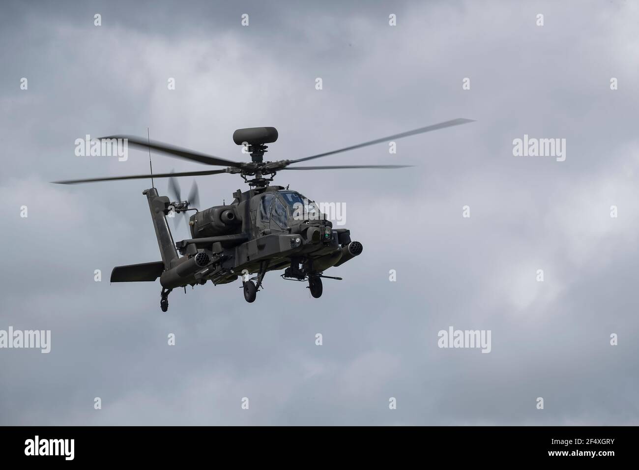 Boeing Apache Helicopter Stock Photo - Alamy