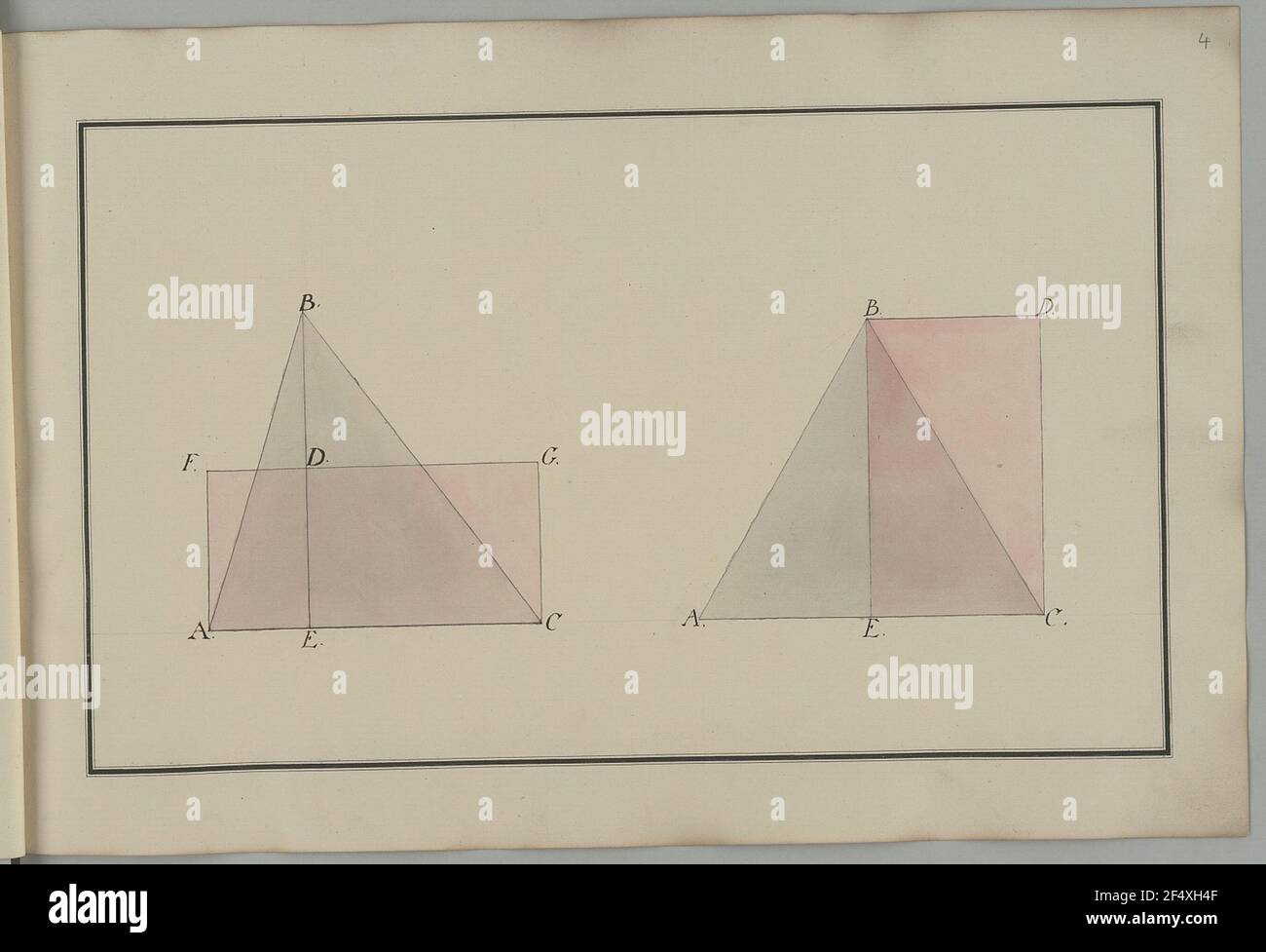 Following the principles of geometry Stock Photo - Alamy