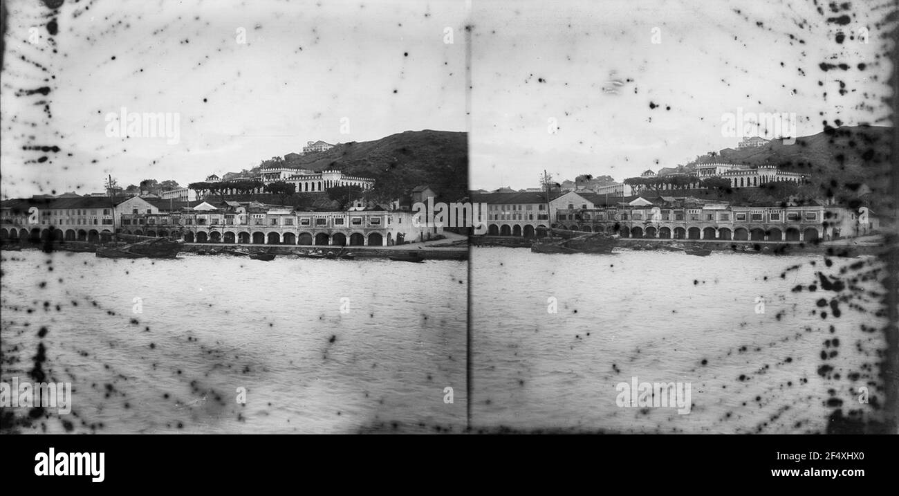 Macao sea view Black and White Stock Photos & Images - Alamy