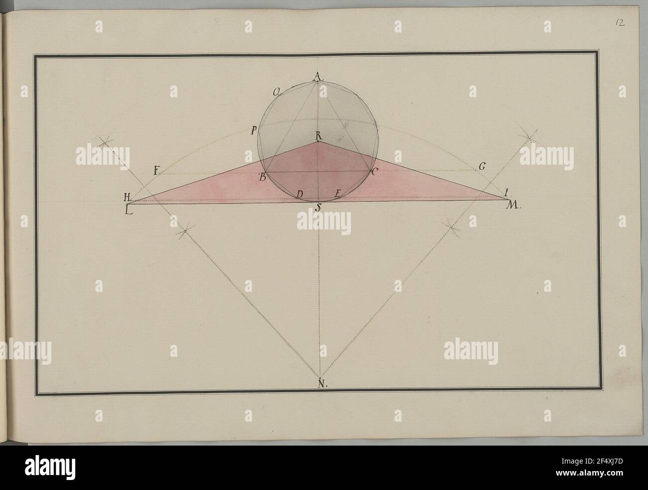 Following the principles of geometry Stock Photo - Alamy