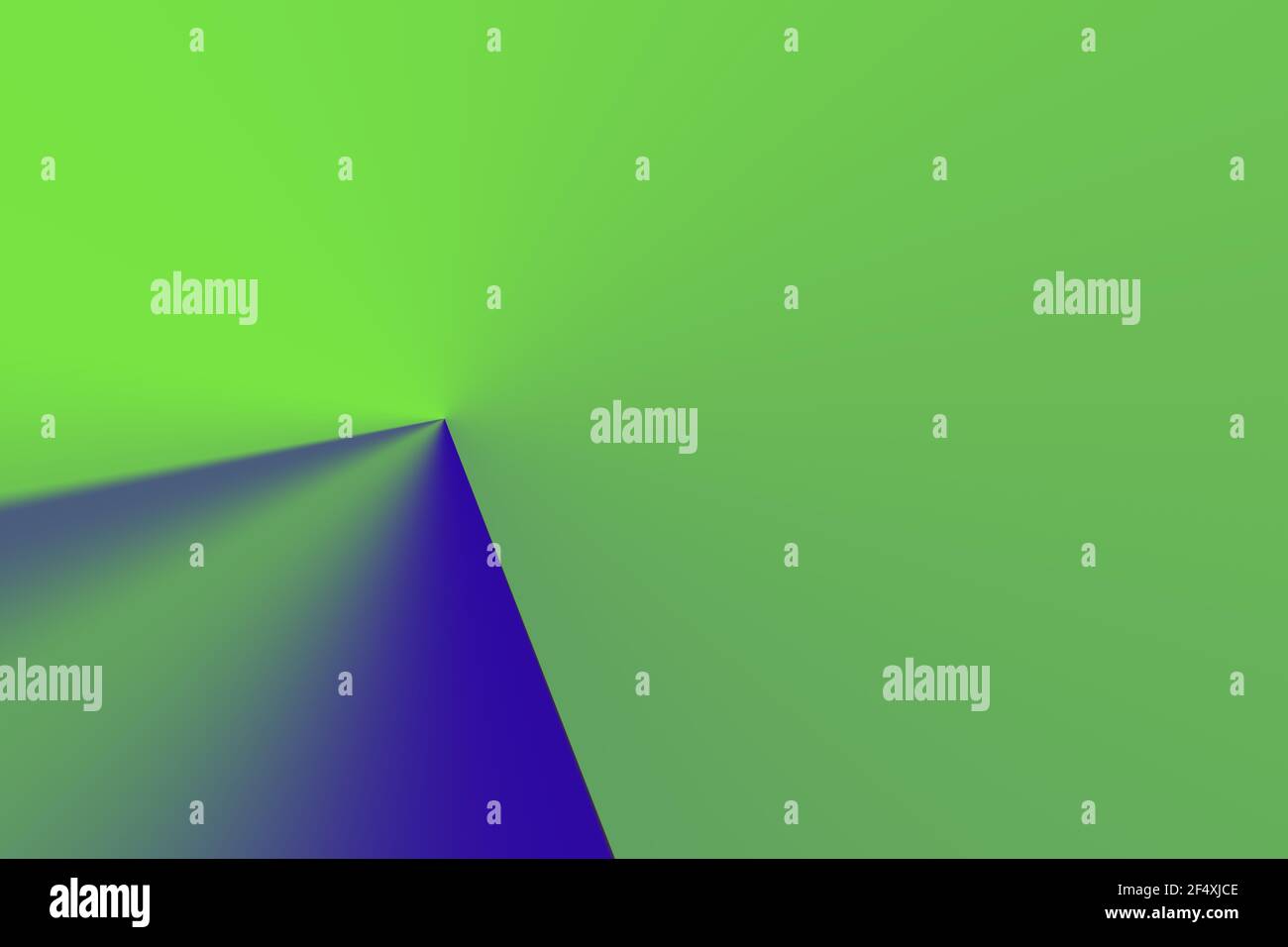 Dark purple sharp edge on green background with copy space for designs ...