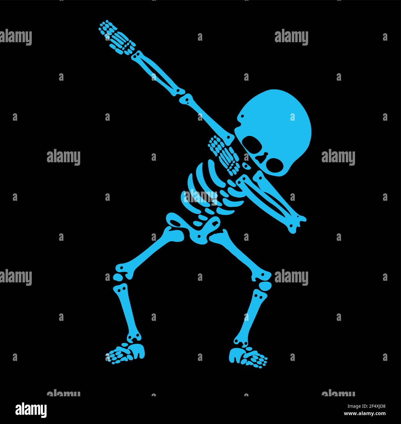 Skeleton dab, A group of skeletons dabbing Stock Vector Image & Art - Alamy