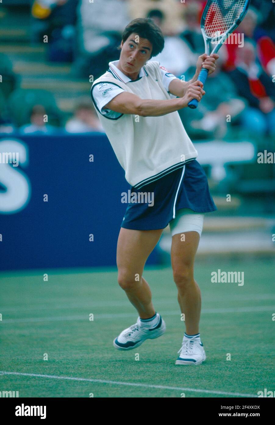 French tennis player Julie Halard-Decugis, Eastbourne 2000 Stock Photo ...