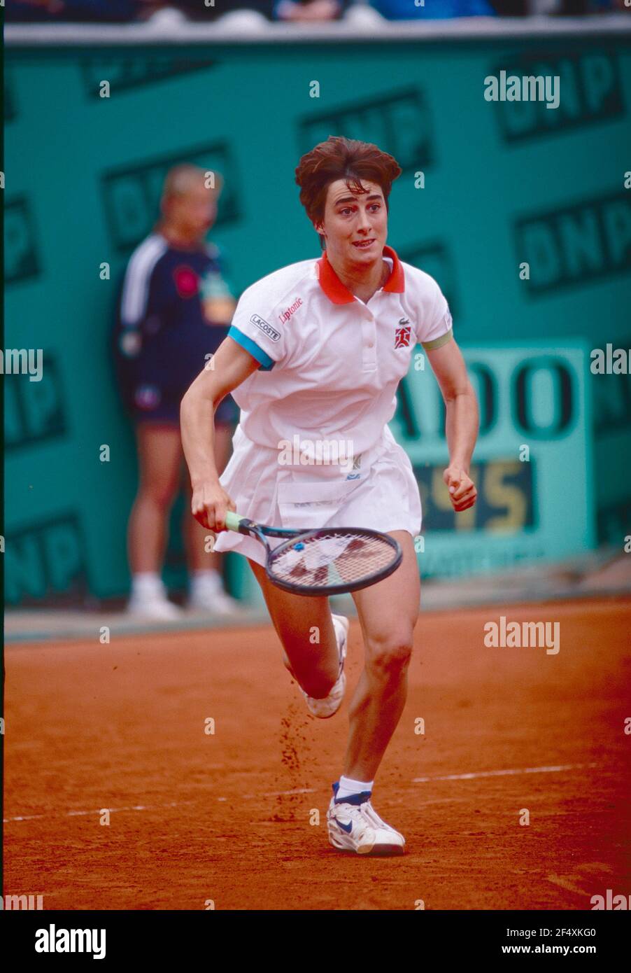 French tennis player Julie Halard-Decugis, Roland Garros, France 1994 ...
