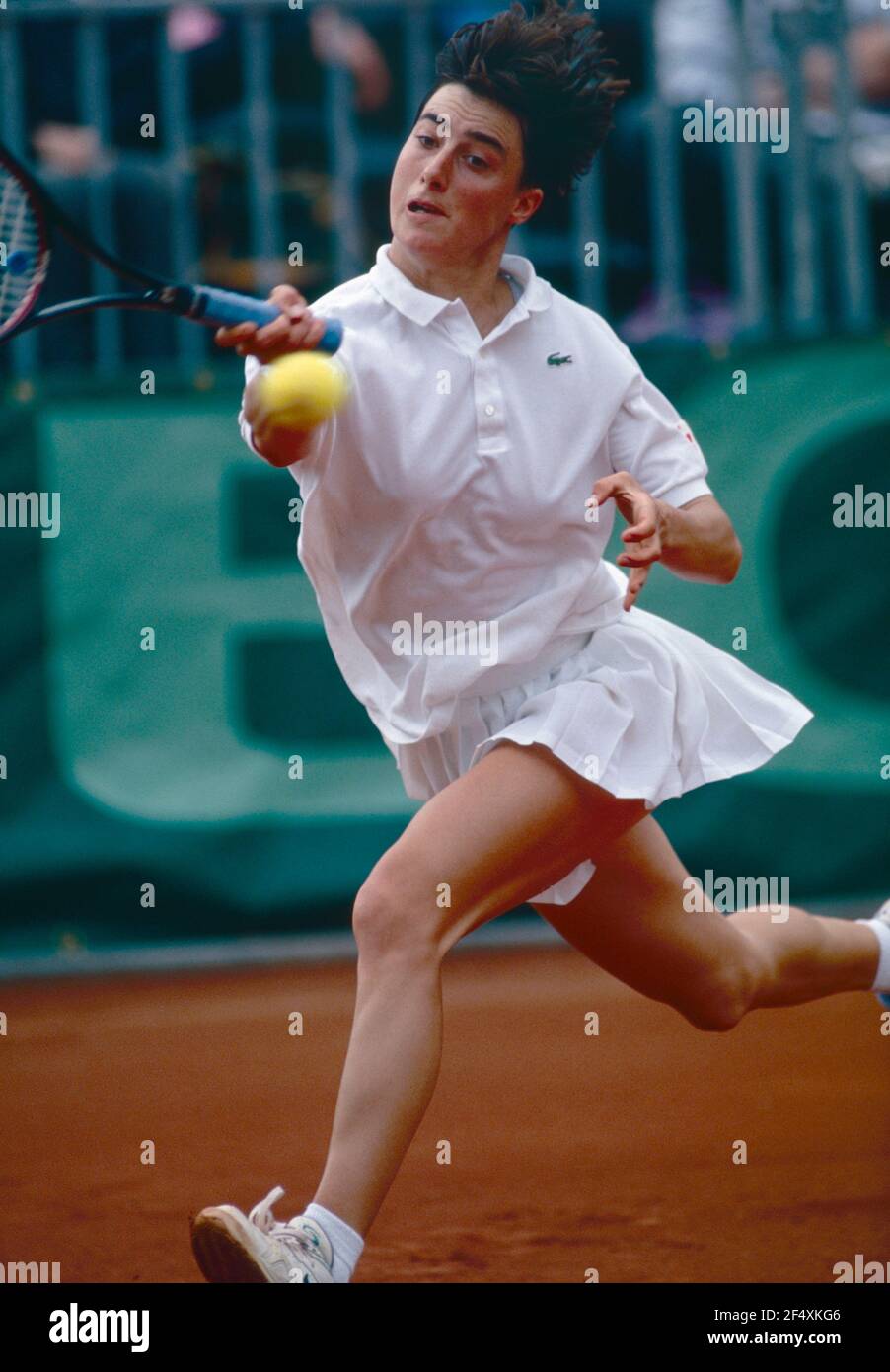 French tennis player Julie Halard-Decugis, Federation Cup, Frankfurt ...