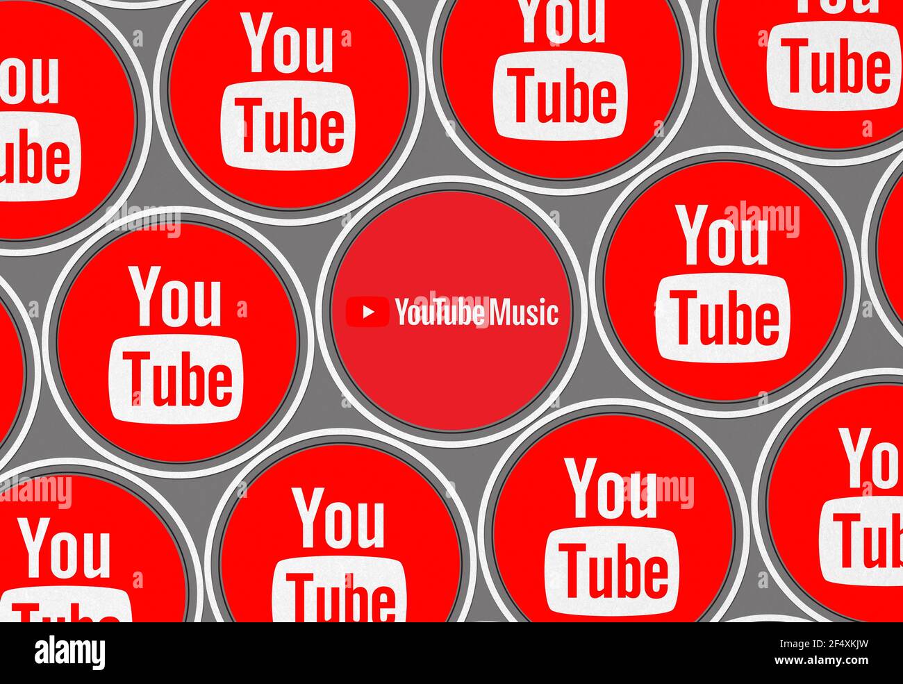 Youtube, Youtube Icon, 3d Render Photo Stock Photo - Alamy