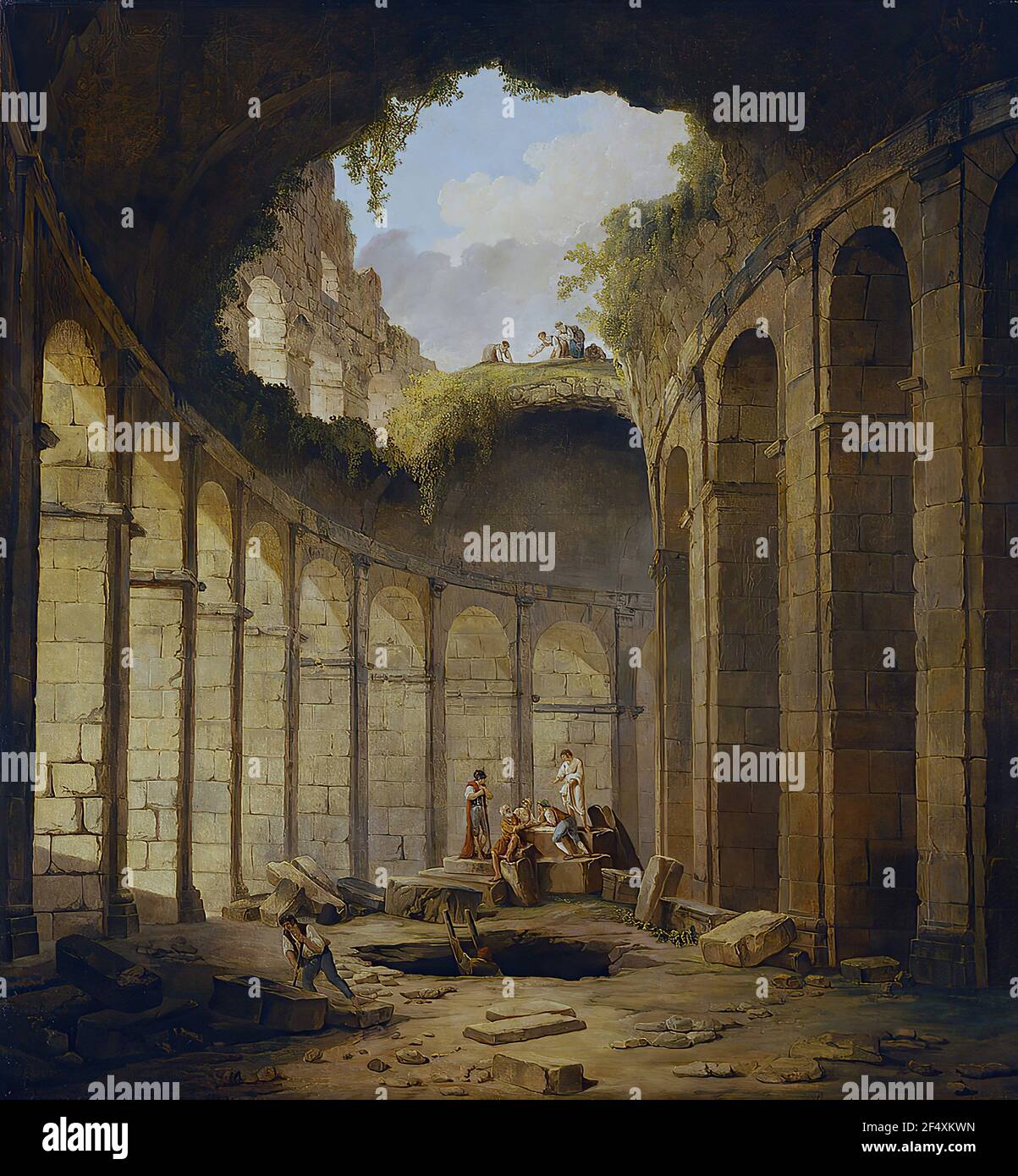 Hubert robert rome hi-res stock photography and images - Alamy