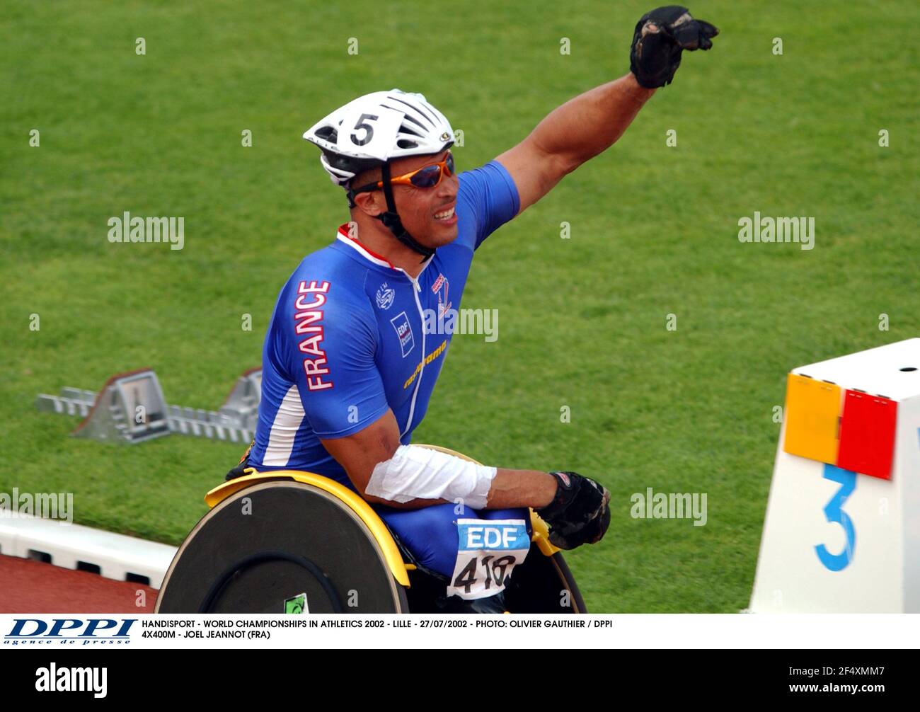 HANDISPORT - WORLD CHAMPIONSHIPS IN ATHLETICS 2002 - LILLE - 27/07/2002 ...