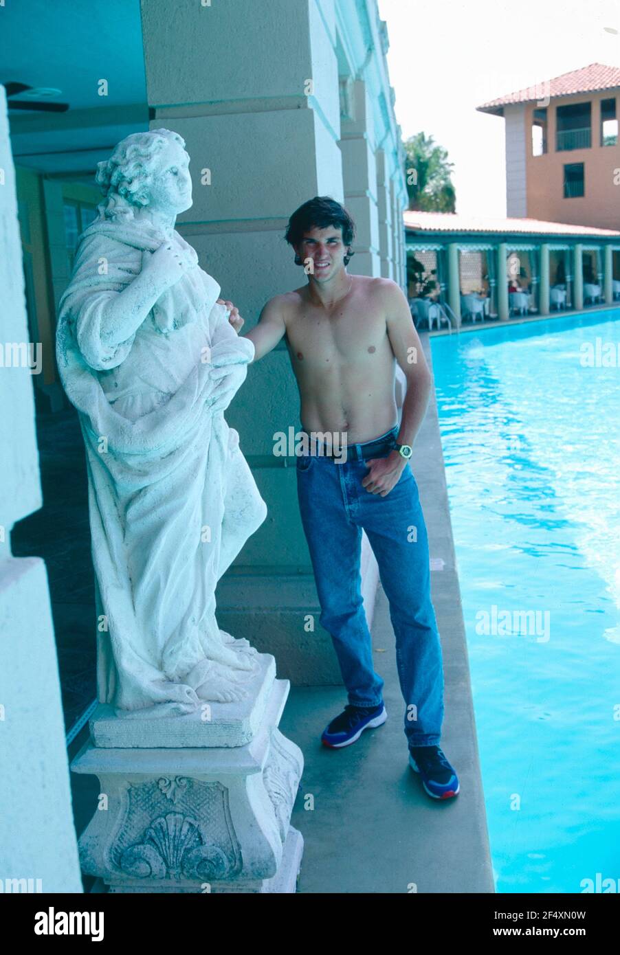 Australian tennis player Pat Rafter, 1990s Stock Photo - Alamy