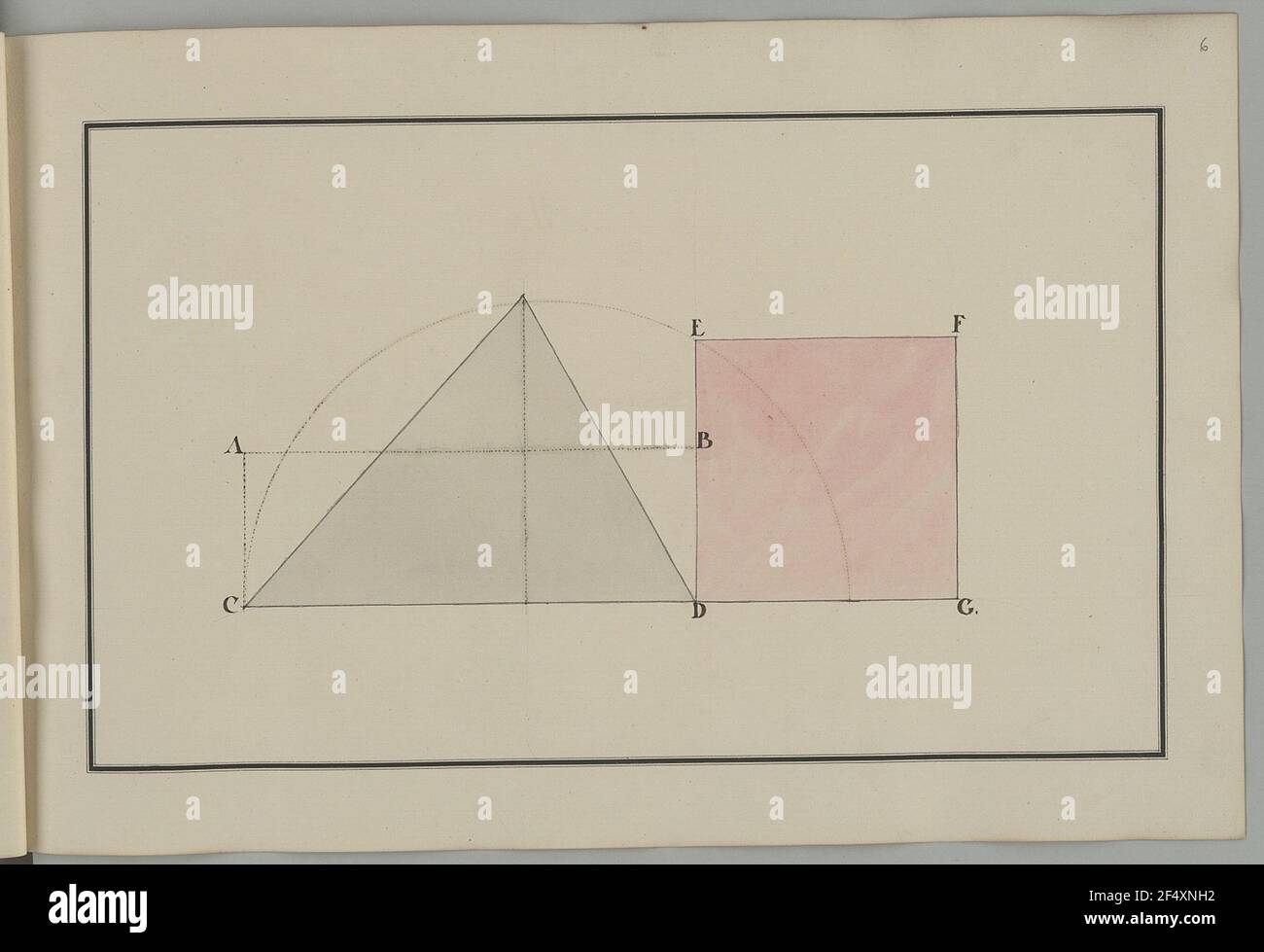 Following the principles of geometry Stock Photo - Alamy