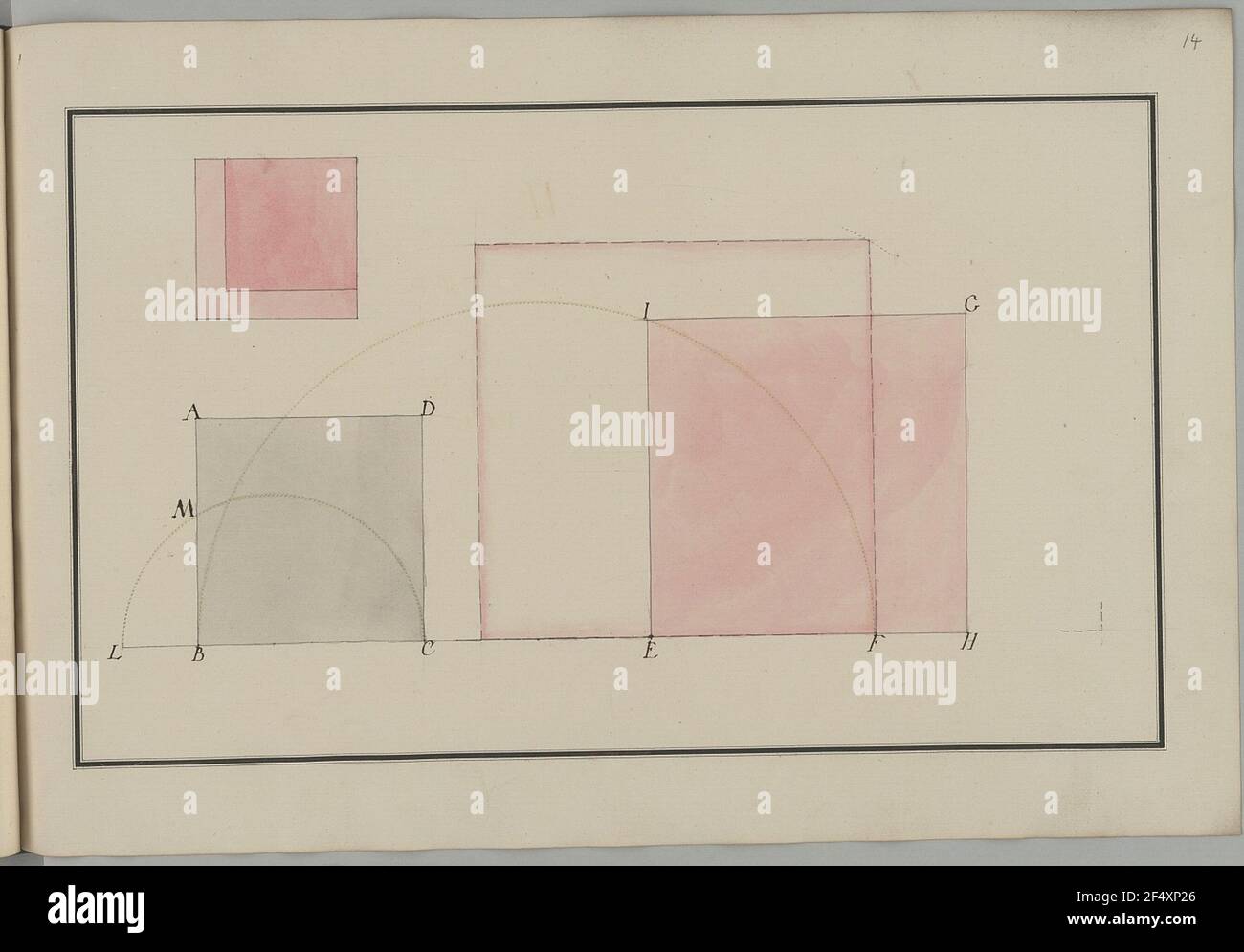 Following the principles of geometry Stock Photo - Alamy