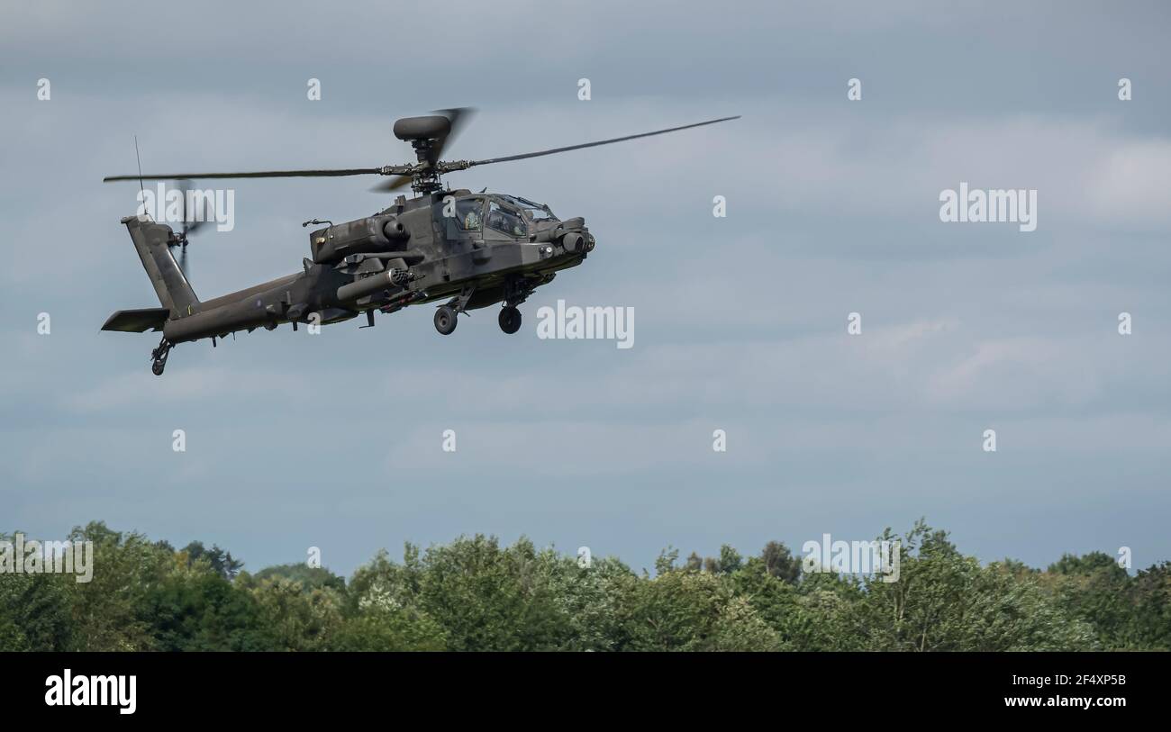 Boeing Apache Helicopter Stock Photo - Alamy
