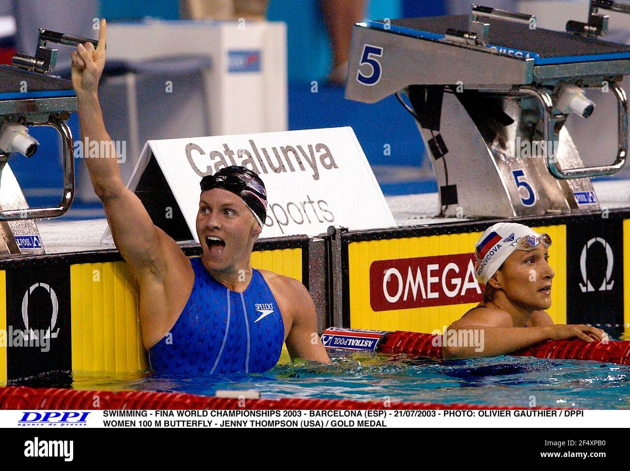 SWIMMING - FINA WORLD CHAMPIONSHIPS 2003 - BARCELONA (ESP) - 21/07/2003 ...